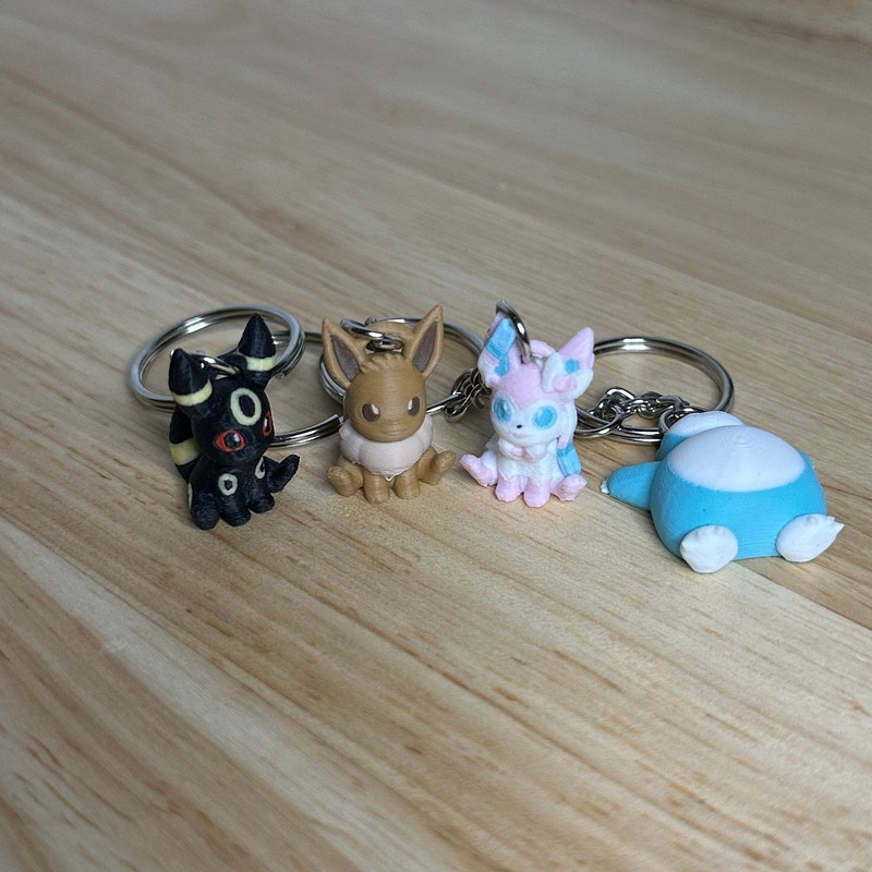 Pokémons Keychain - Etsy