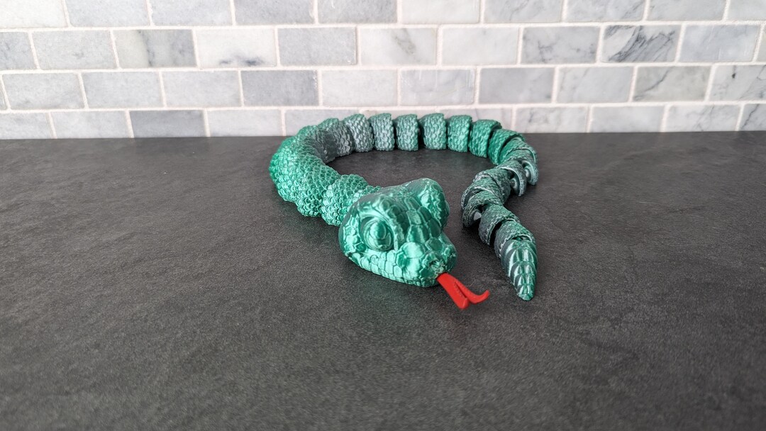 Snake Flexible Animal Flexible Animal Flexi Snake - Etsy