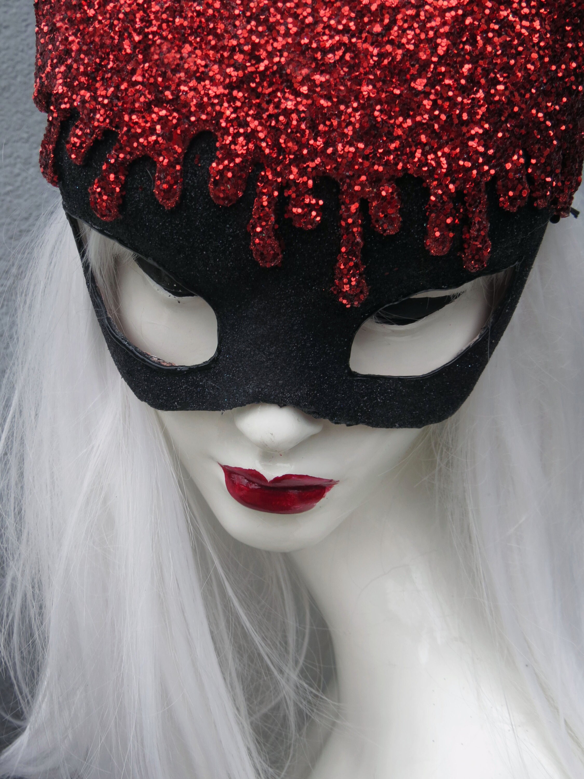 Bunny Mask - Rabbit Mask - Burlesque Mask - Masquerade - Animals Mask ...