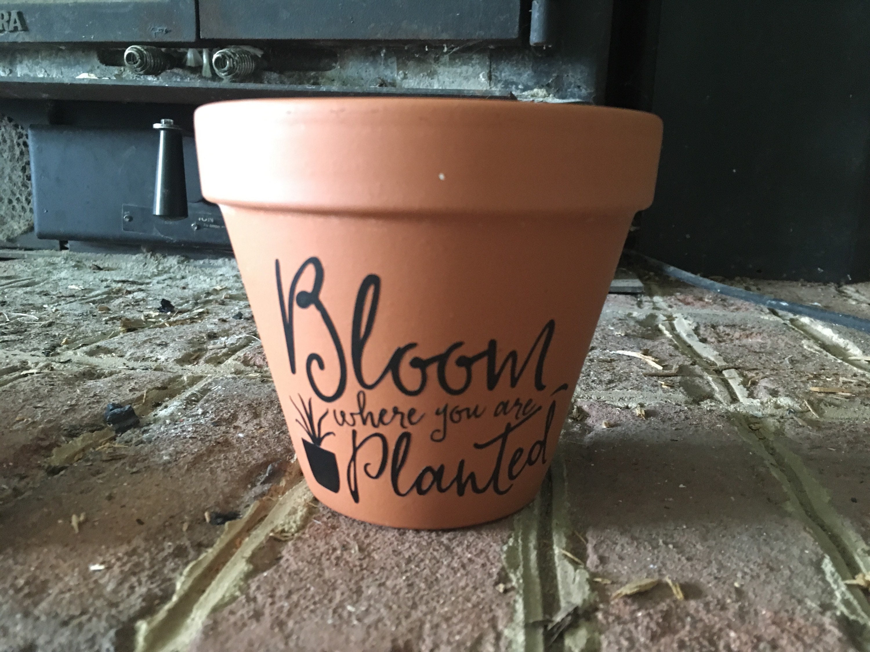 Garden Pot Decals - Etsy