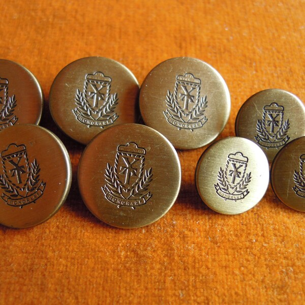 Brass Blazer Buttons - Etsy