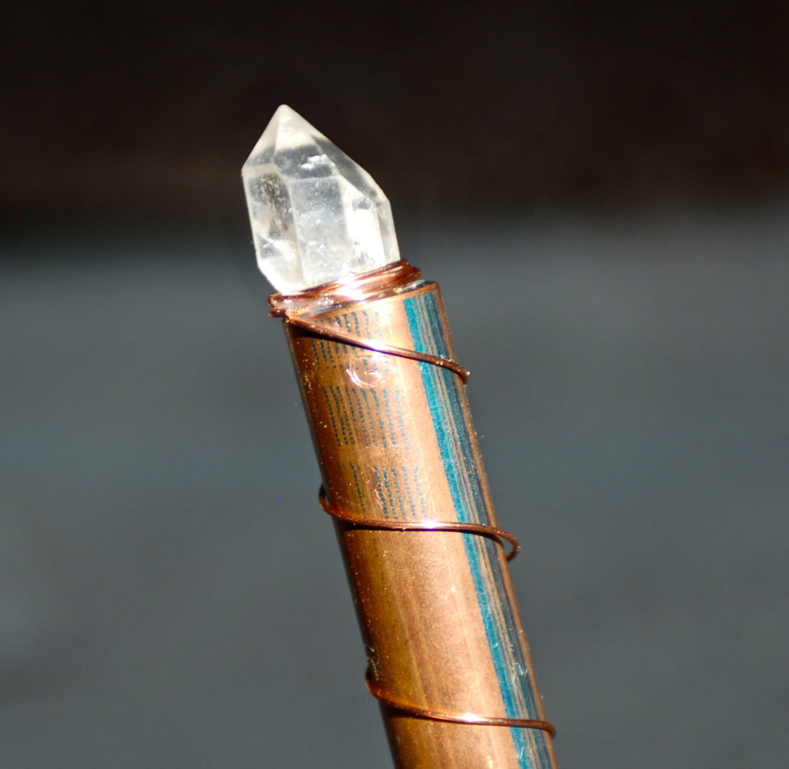 Copper Grounding Energy Wand, Earth Grounding 1/17 - Etsy UK