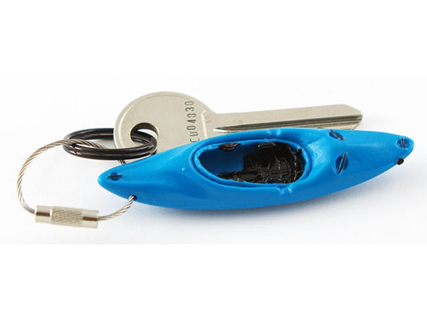 Whitewater Kayak Keychain 5 Colors Flexible Plastic PVC - Etsy