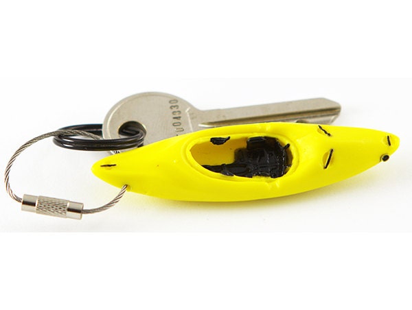 Whitewater Kayak Keychain 5 Colors Flexible Plastic PVC - Etsy
