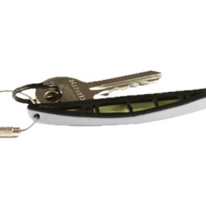 Canoe Keychain - 5 New Colors - Flexible Plastic PVC With Stainless ...