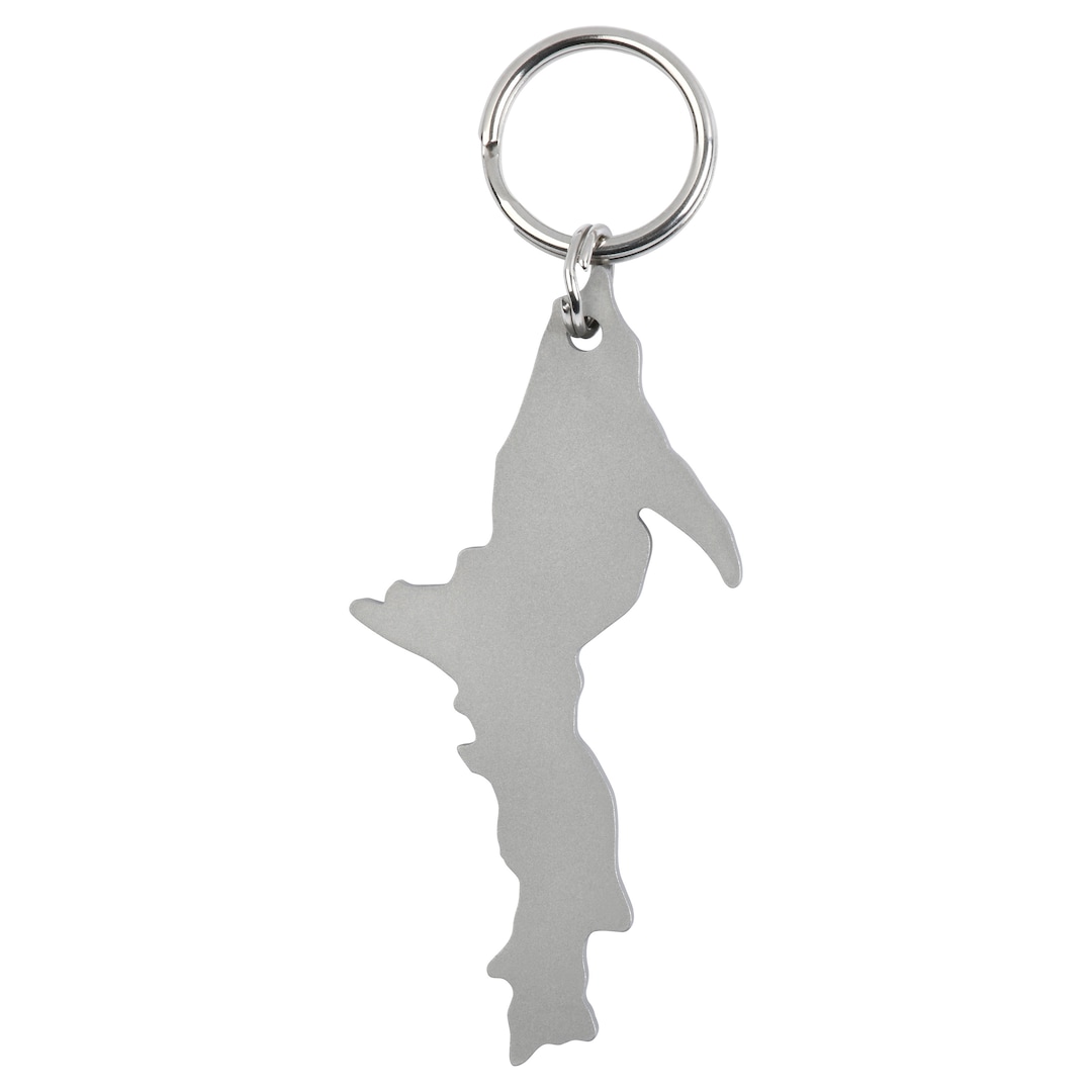 Michigan’s Upper Peninsula Keychain - Durable Stainless Steel – Just ...