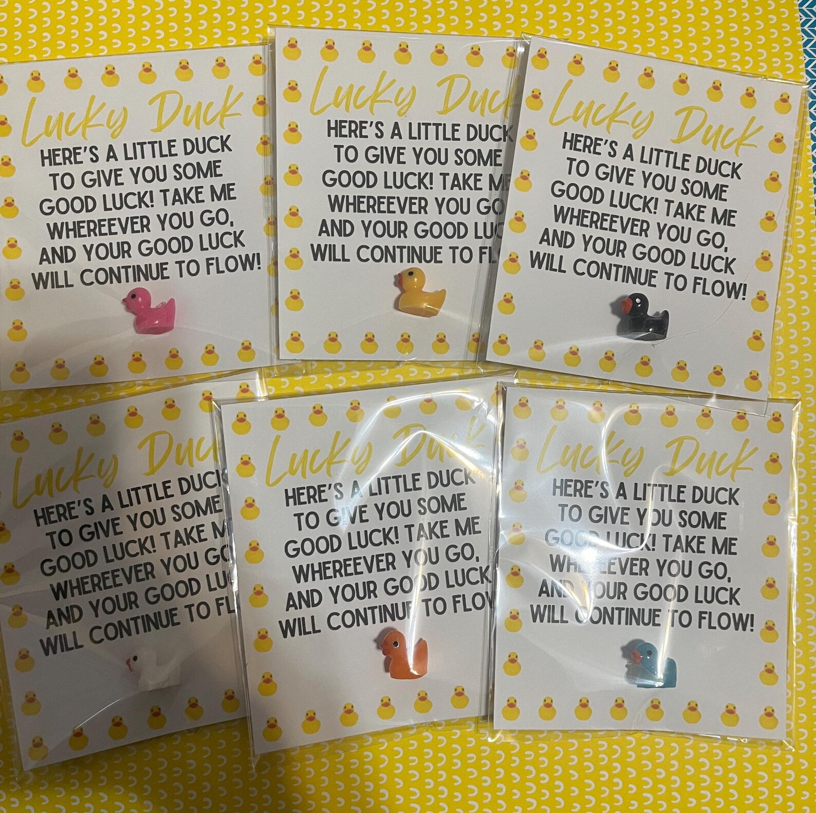 Luck Duck Good Luck Charm/ Good Luck Charm/lucky Ducky Charm-/gift - Etsy