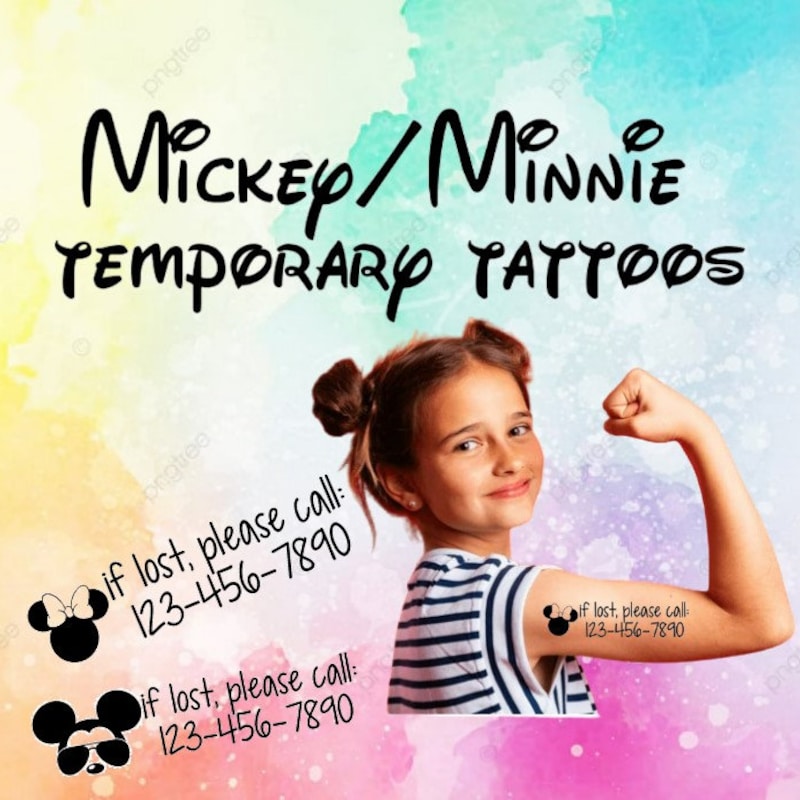 Phone Number Tattoo - Etsy