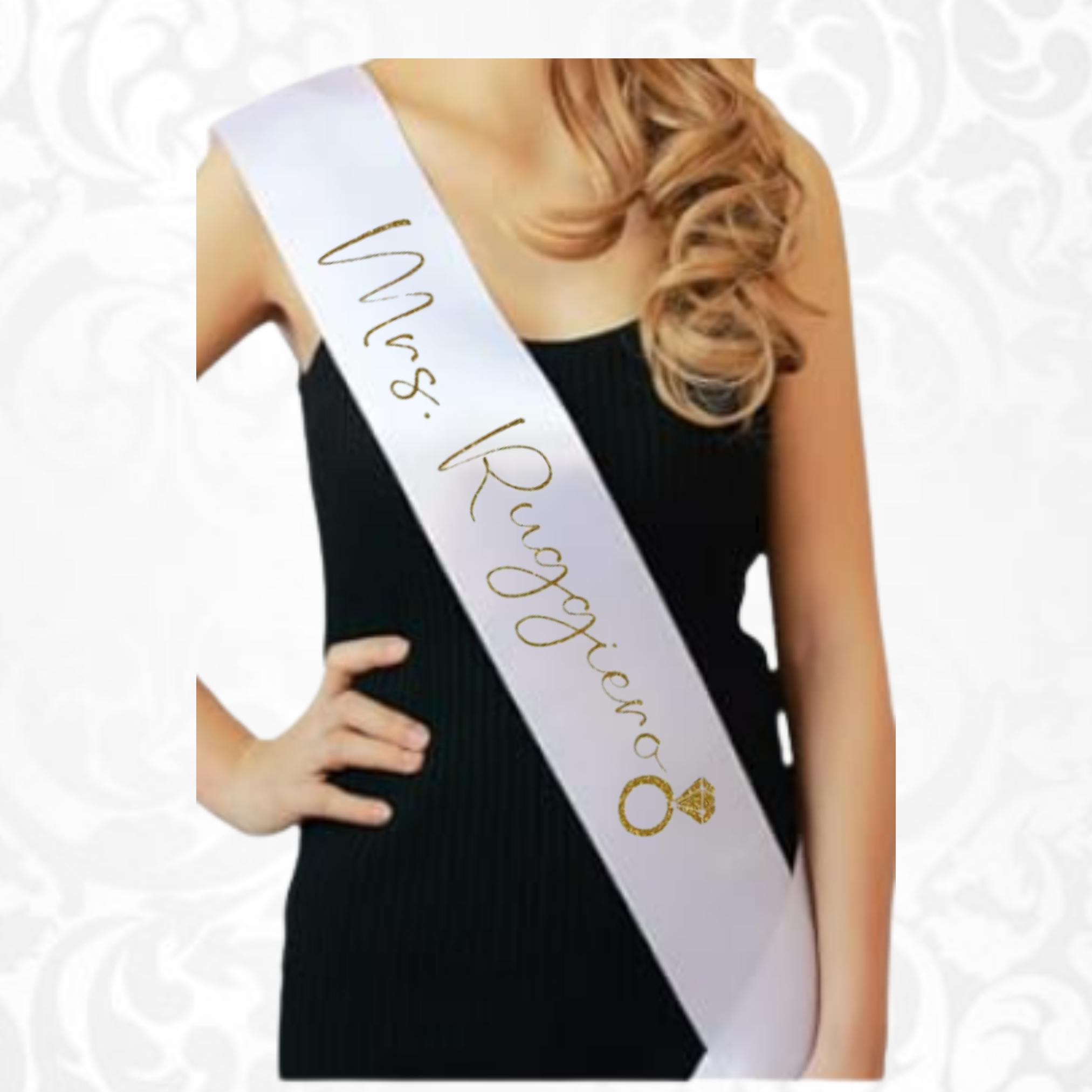 Custom Sash/ Bride Sash/ Personalized Sash/ Bachelorette Sash/make Your ...