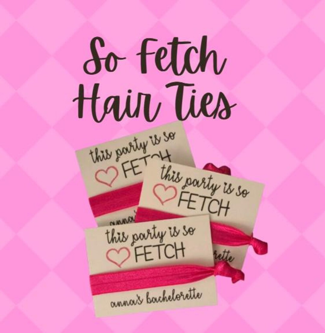 Bachelorette Party Favors /mean Girls Favors/ This Party is so Fetch ...