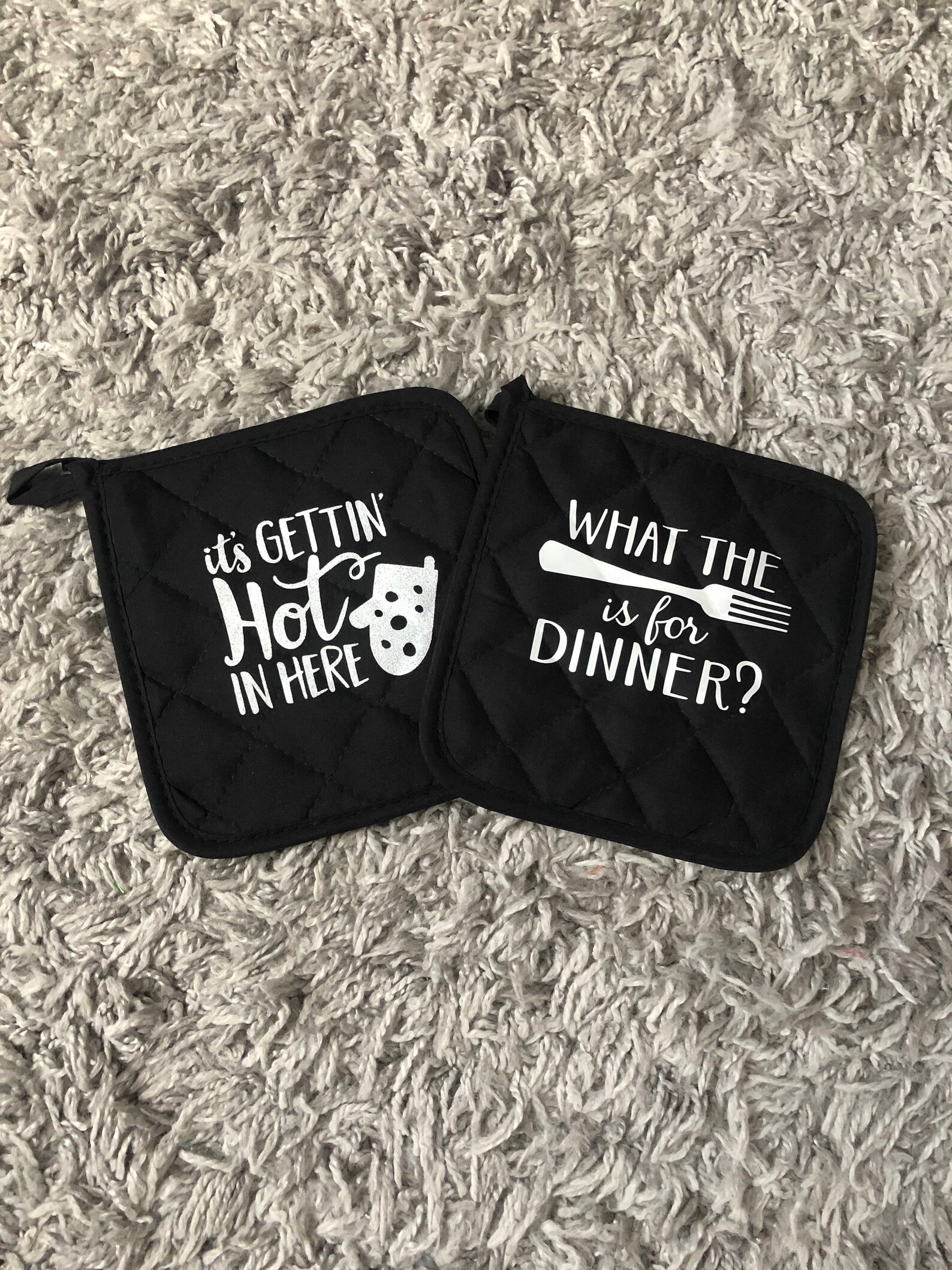 Funny Pot Holders/ Custom Pot Holders/ Kitchen/ Pot Holder/ | Etsy