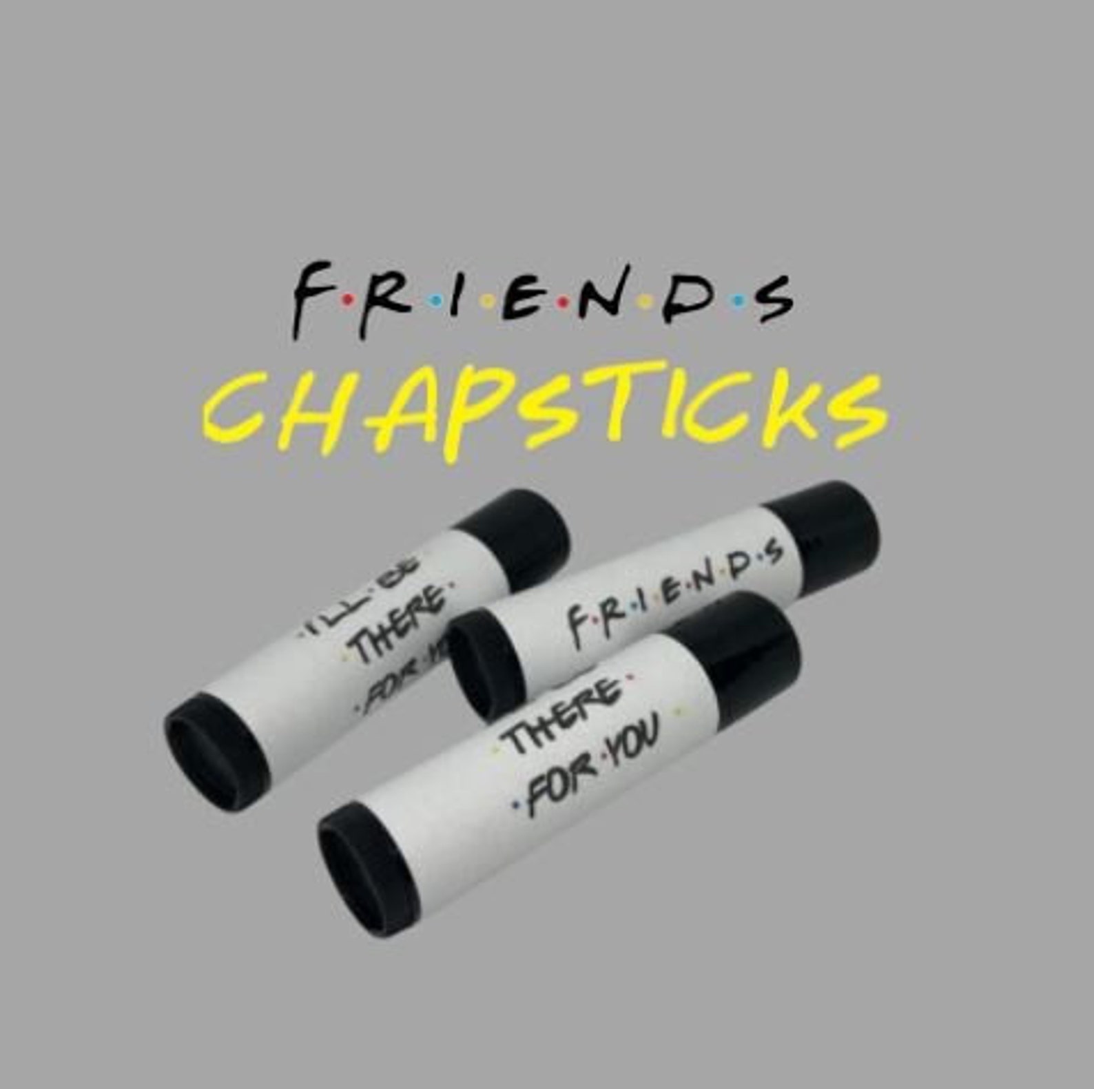 Friends Lip Balm/ Chapstick/ Lip Gloss/ Friends Theme/ - Etsy