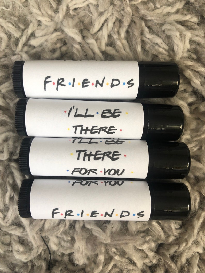 Friends Lip Balm/ Chapstick/ Lip Gloss/ Friends Theme/ - Etsy