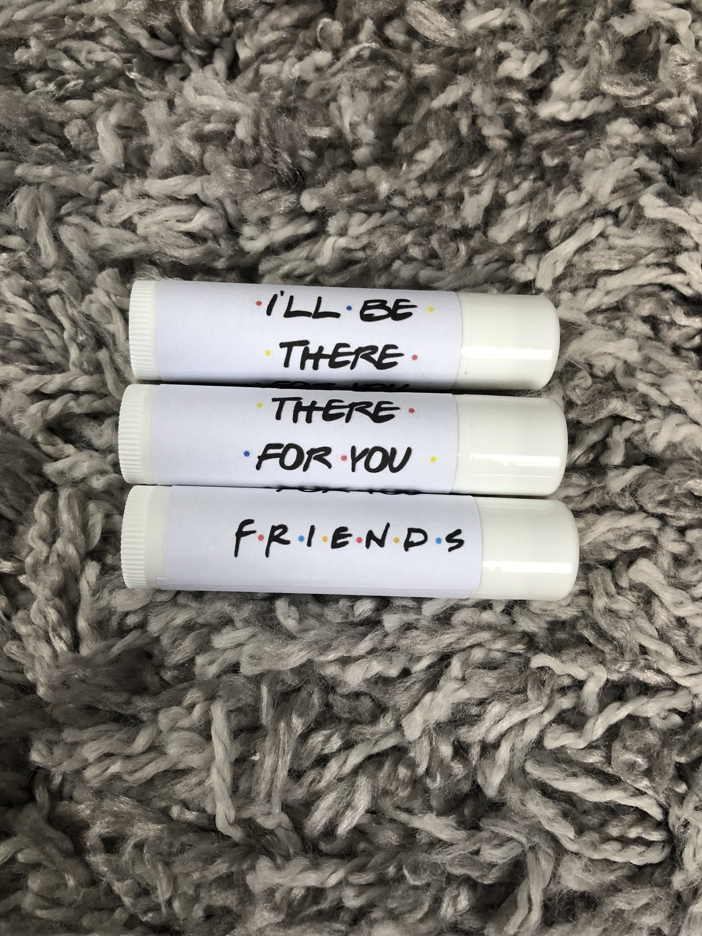 Friends Lip Balm/ Chapstick/ Lip Gloss/ Friends Theme/ | Etsy