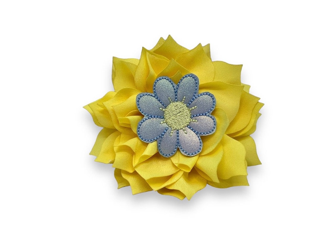 Daisy Embellished Dog Collar Flower, Daisy Dog Collar Accessory, Dog ...