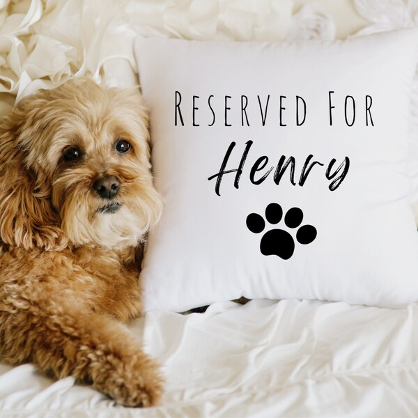 Reserved for the Dog - Etsy