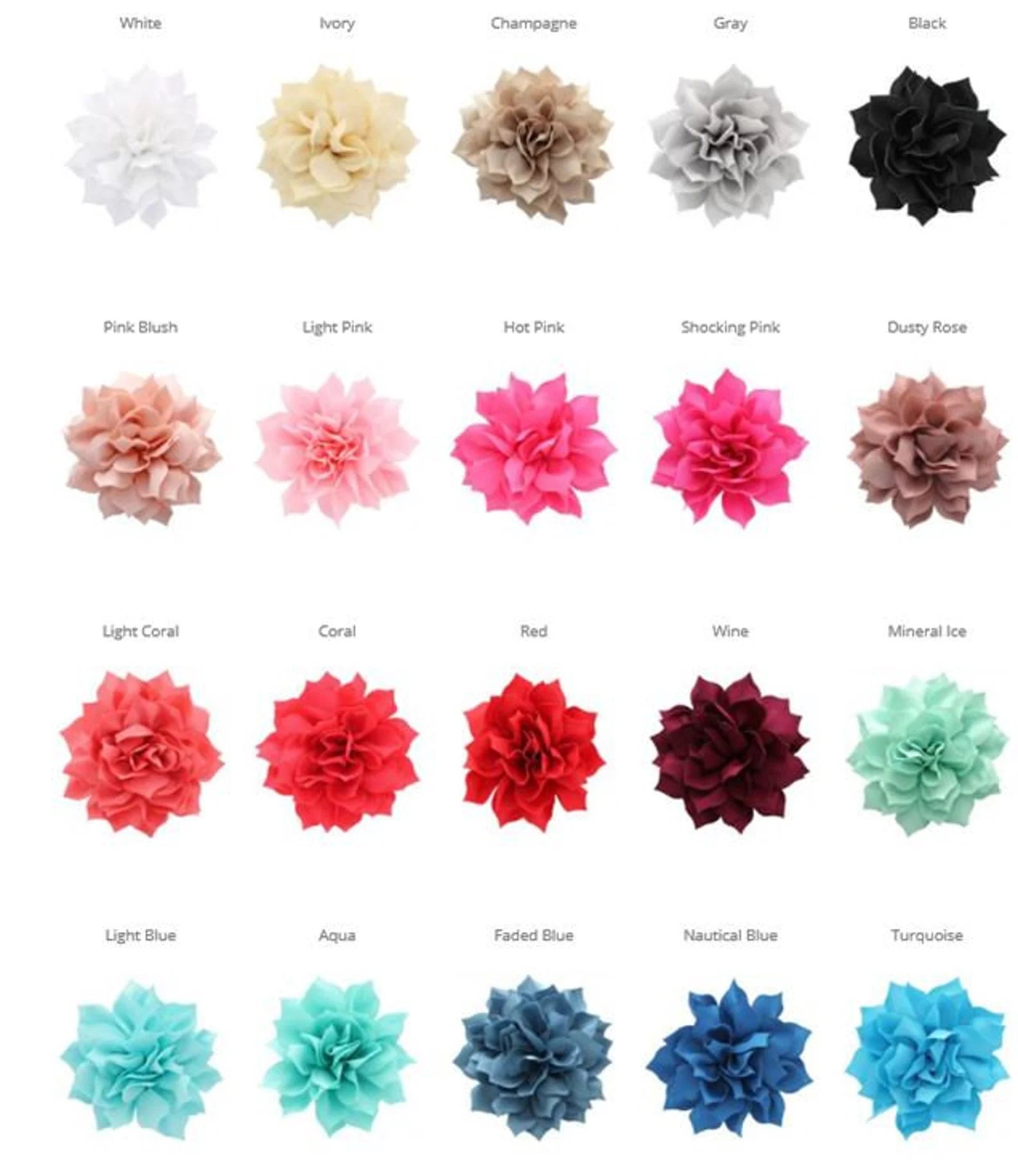 Embellished Dog Collar Flower 4 Inch Dog Collar Flower With - Etsy