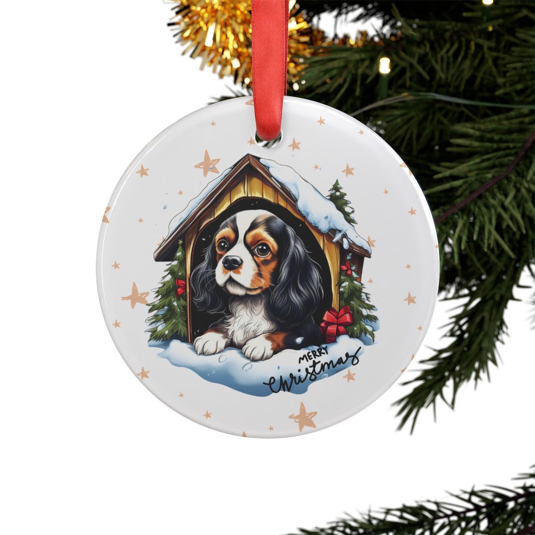 Cocker Spaniel Christmas Ornament, Winter Cocker Spaniel, Cocker ...