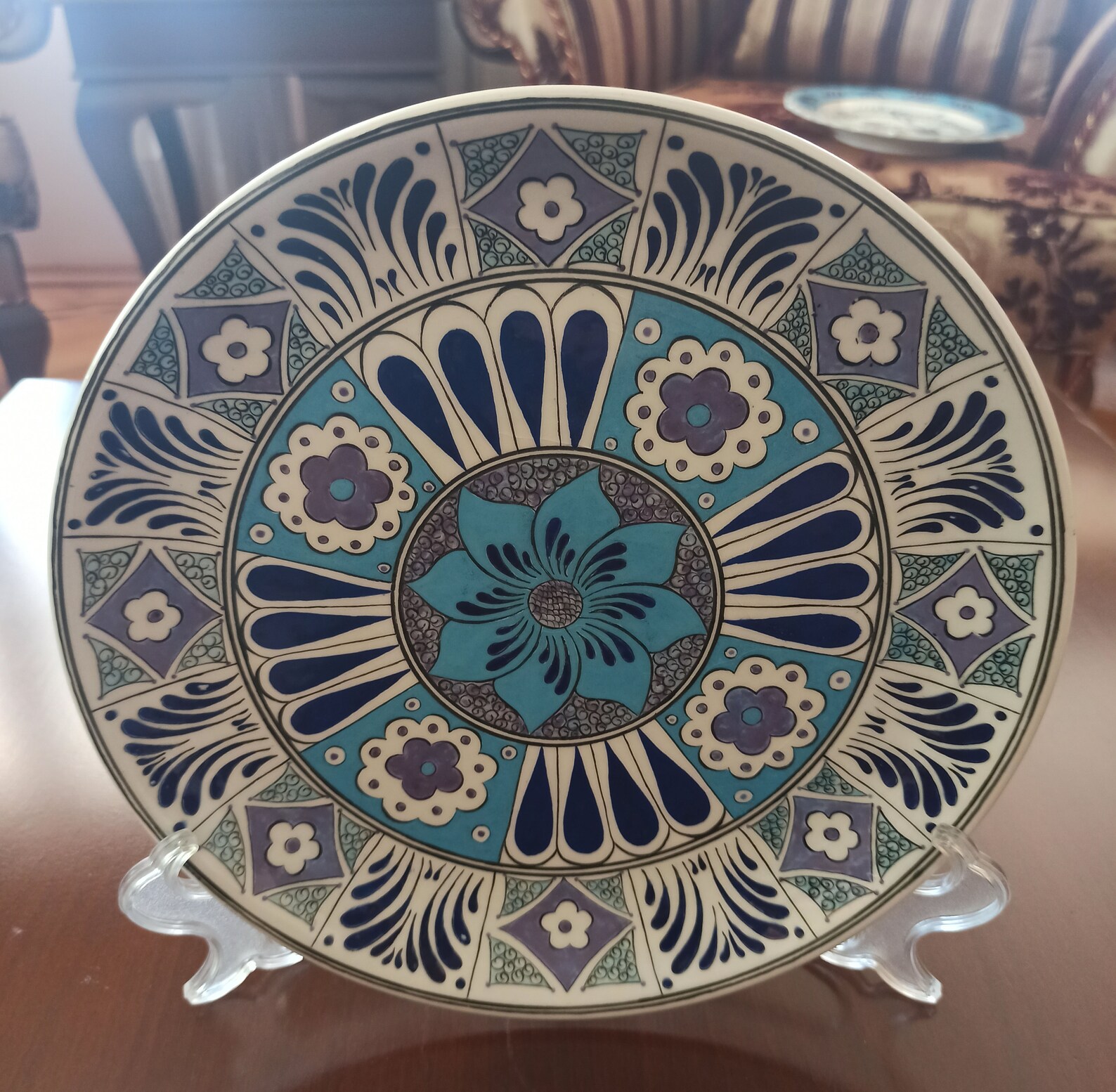 Milet Tile Plate Iznik Tile Decorative Millet Work Handmade Milet Tile ...