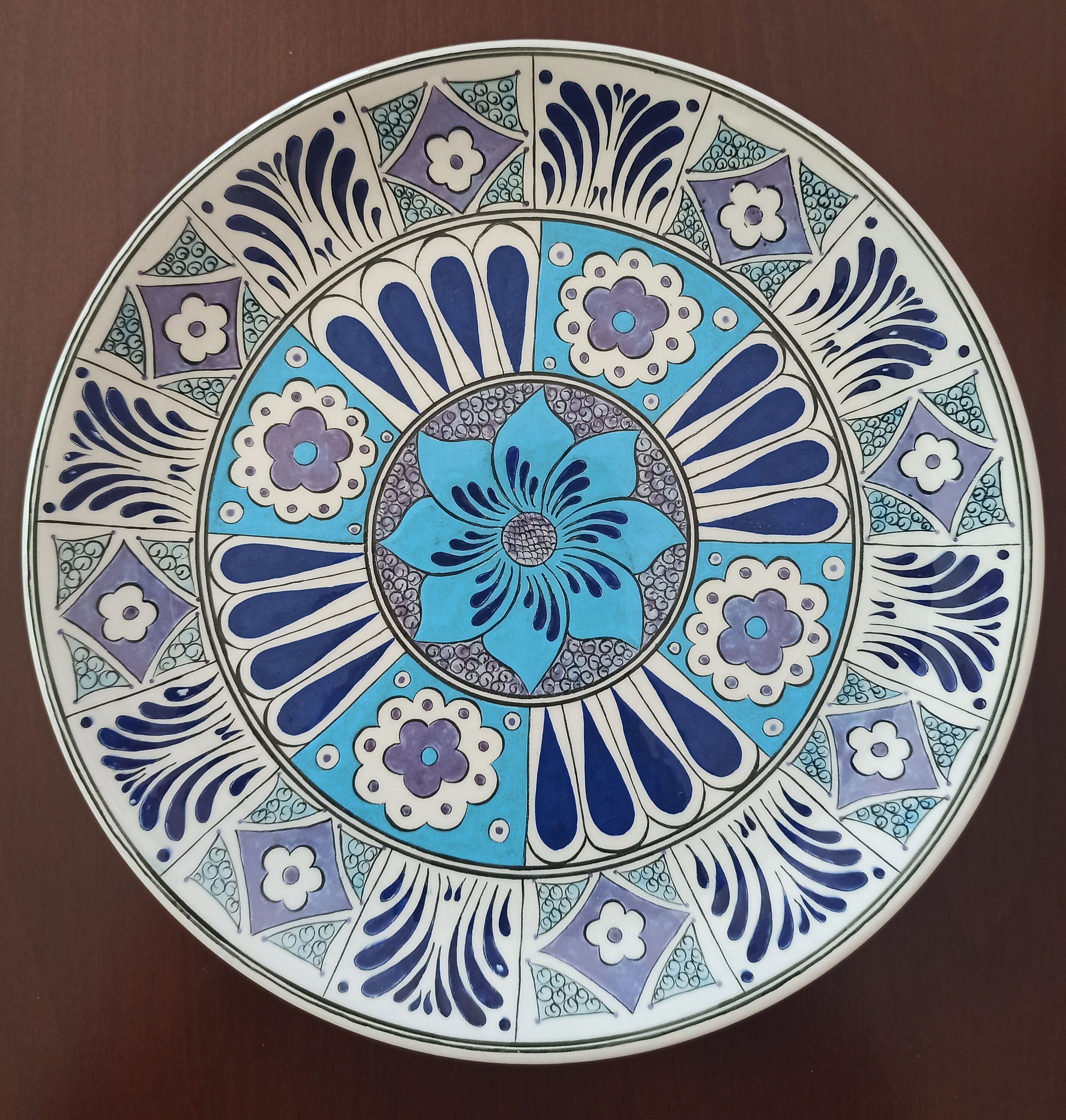 Milet Tile Plate Iznik Tile Decorative Millet Work Handmade Milet Tile ...