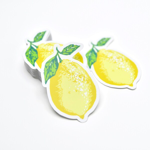 Lemon Car Stickers - Etsy