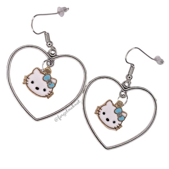 Hello Kitty Hoop Earrings