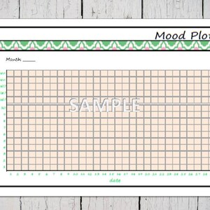 Happy Planner Inserts, Mood Tracker and Plotter Inserts, Happy Planner ...