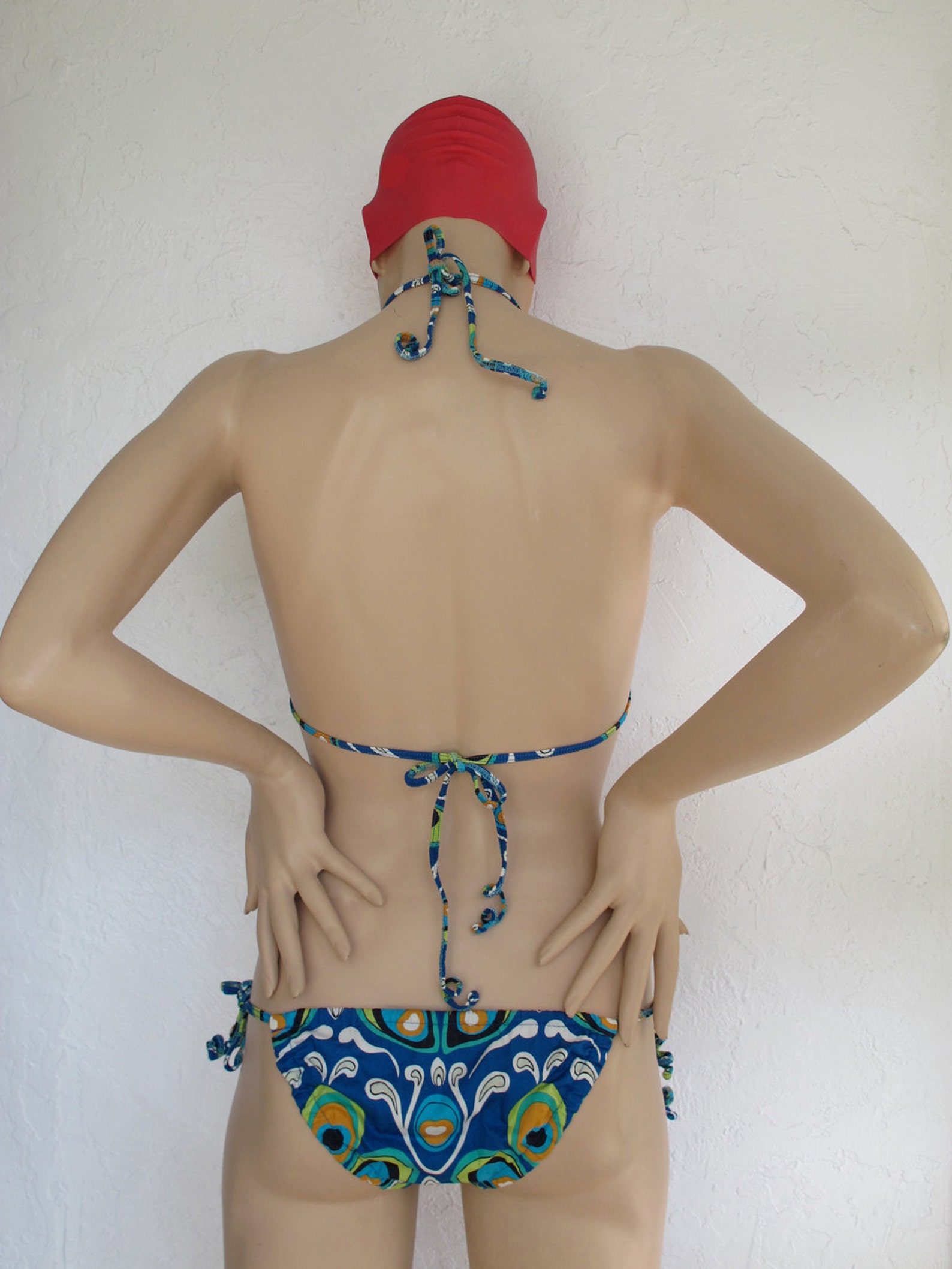 Cotton String Bikini - Etsy