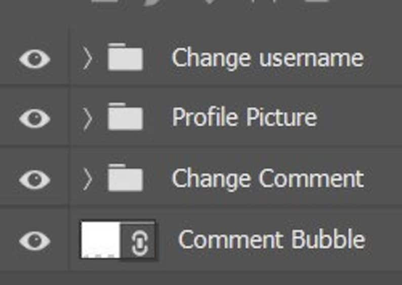 Tiktok Reply Bubble Photoshop Template Custom Question Response Overlay ...