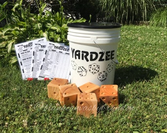 Yardzee bucket | Etsy