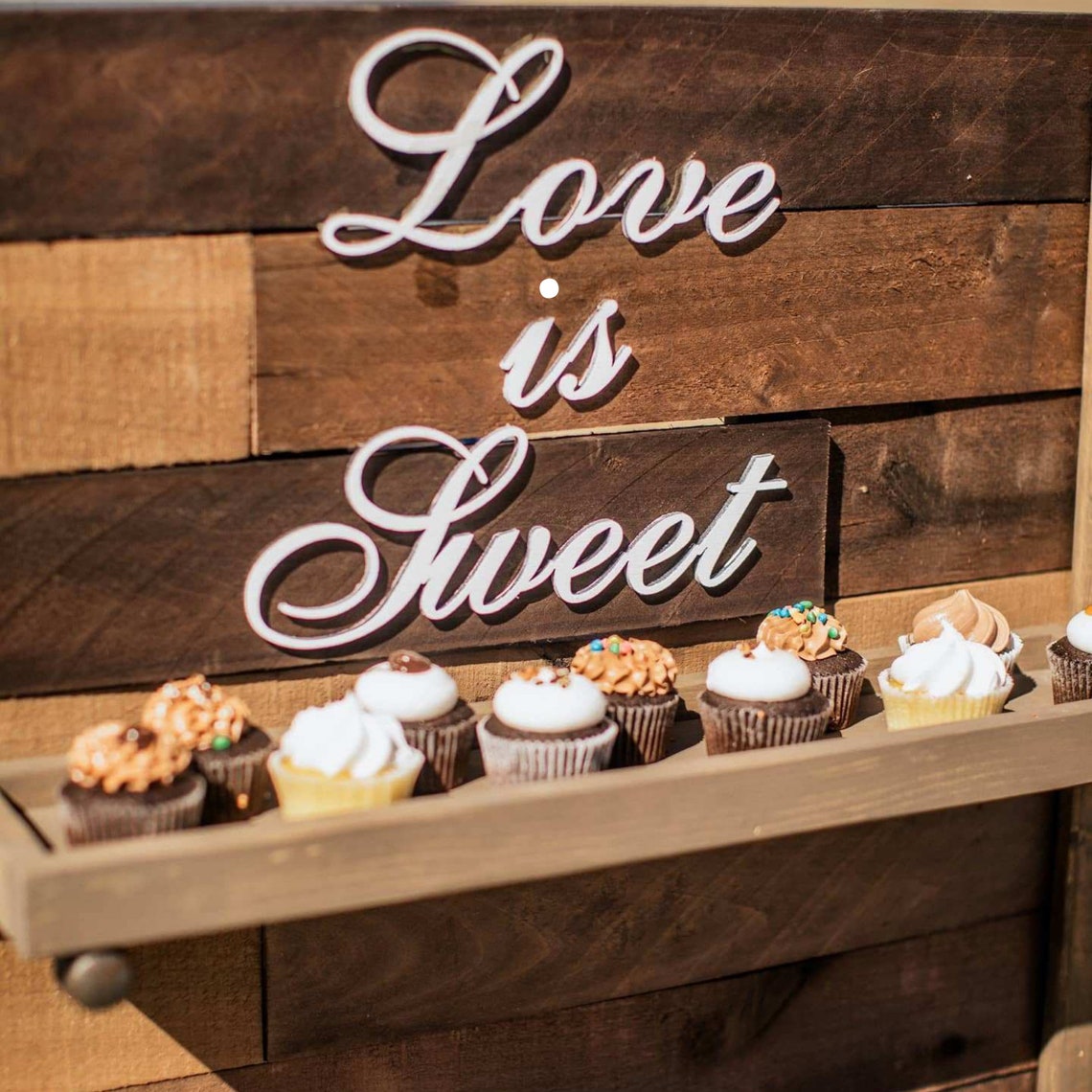 Rustic Dessert Display Rustic Wedding Dessert Shelf Wedding | Etsy