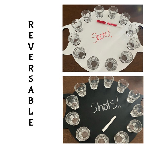 Shot Serving Tray - Etsy