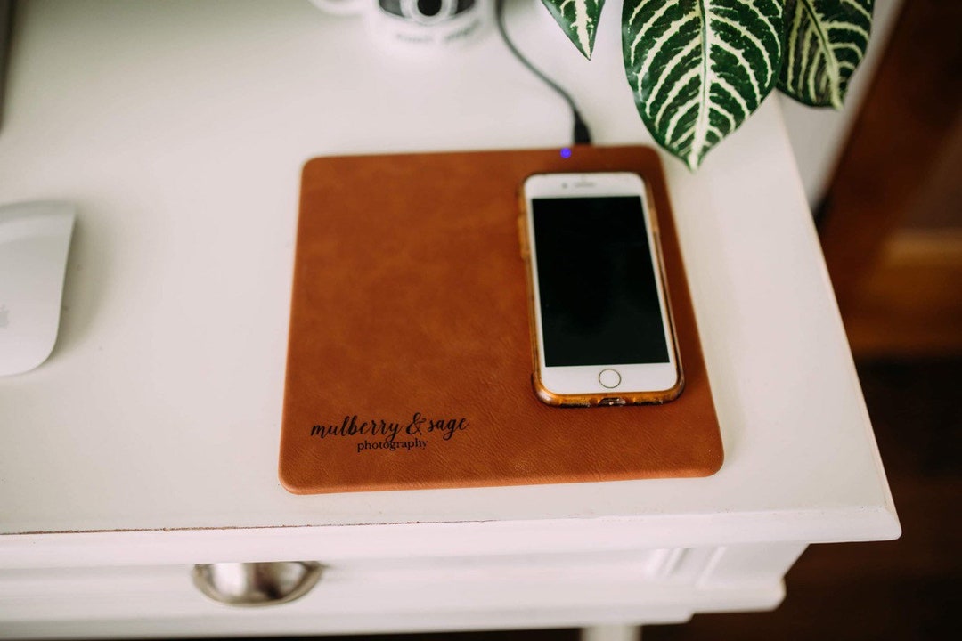 Wireless Phone Charger, Phone Charging Mat, Personalized Charging ...