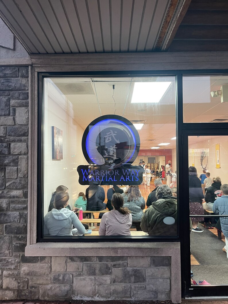 Custom Wood Logo Sign Logo Led Cutouts for Store Window - Etsy