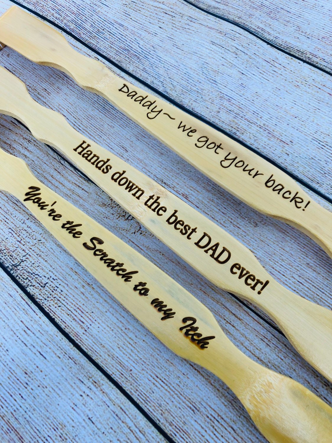 Custom Backscratcher Personalized Back Scratcher Fathers Day - Etsy