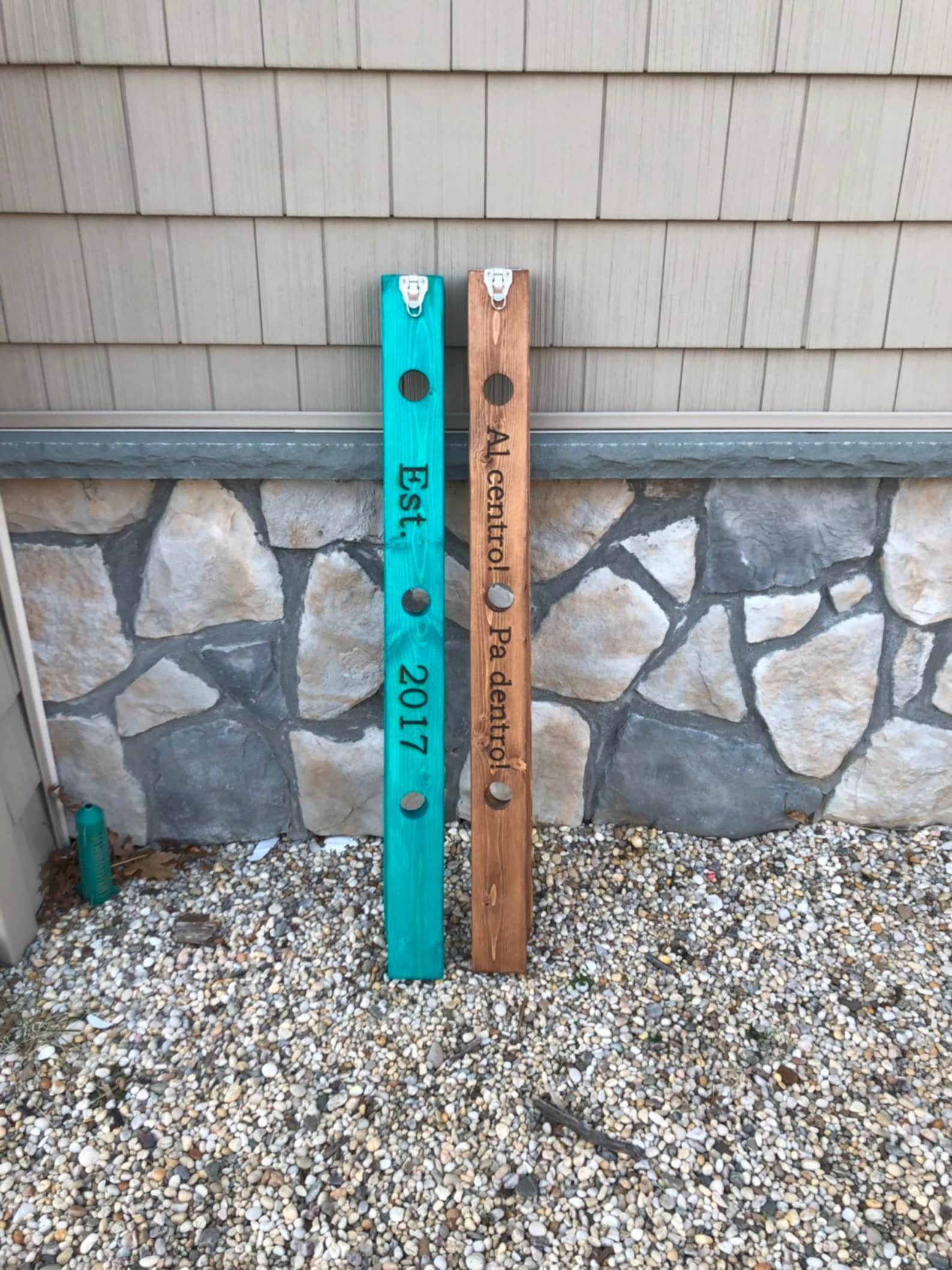 Folding 6 Person Ski Board for Shots, Personalized Folding Ski Board ...