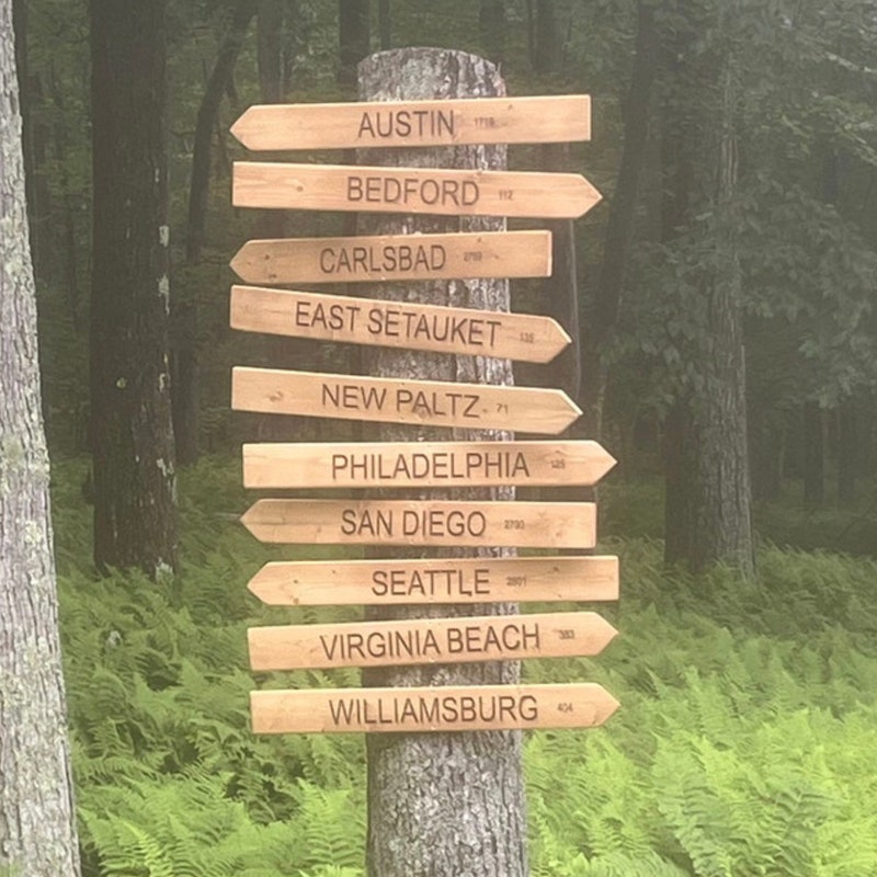 Outdoor Custom Arrow Sign - Etsy