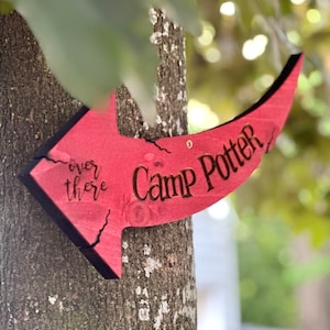 Whimsical Direction Sign, Yard Sign, Custom Engraved Destination Sign ...