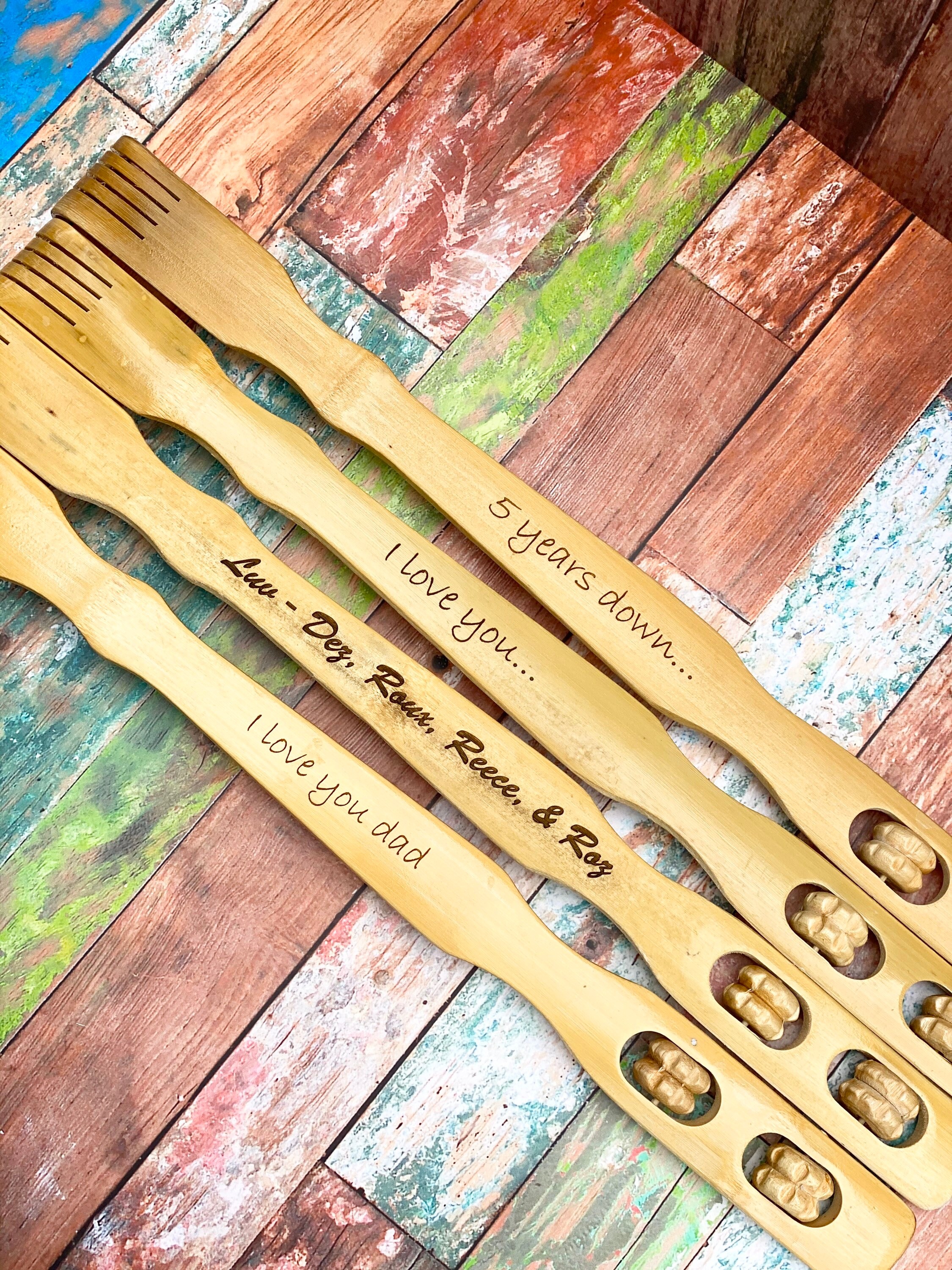 Custom Backscratcher Personalized Back Scratcher Fathers Day | Etsy