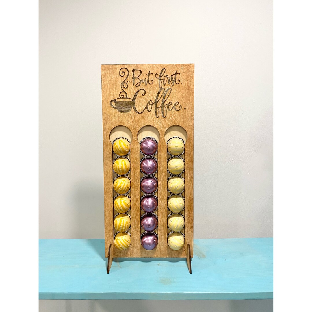 Coffee Pod Holder, Wall Hanging or Standing Coffee Pod Display, Pod ...