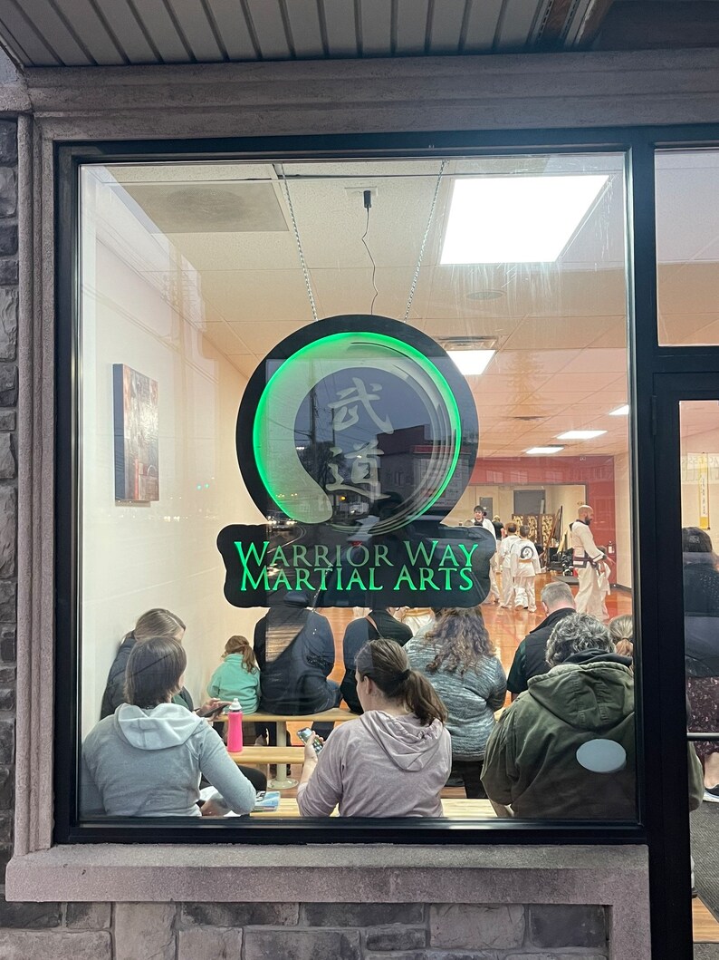 Custom Wood Logo Sign Logo Led Cutouts for Store Window - Etsy