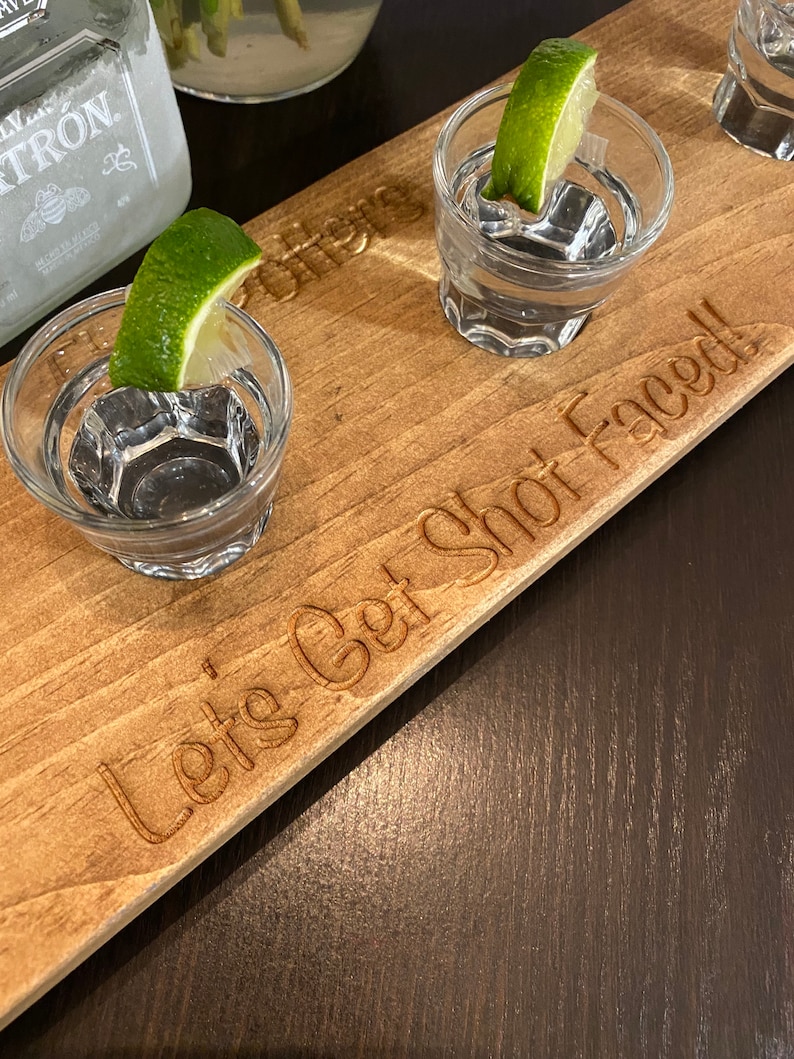 Shot Flight Custom Shot Flight Personalized Shot Flight - Etsy