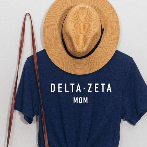Delta Zeta Mom Shirt Sorority Mom Shirt Delta Zeta Shirt - Etsy