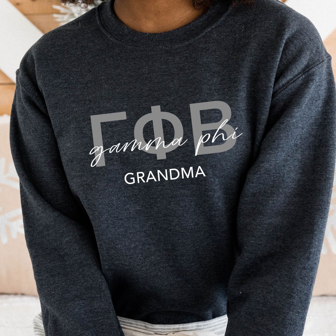 Official GAMMA PHI BETA Grandma Lightweight Sweatshirt - Etsy