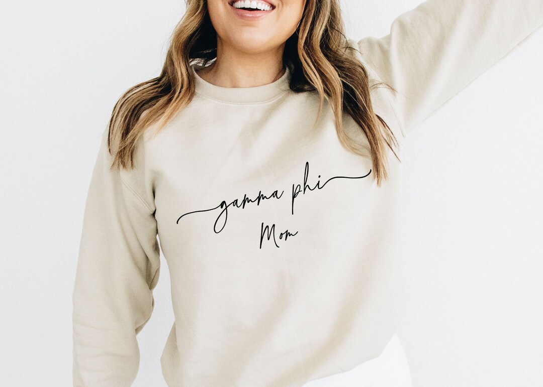 Gamma Phi Beta Mom Lightweight Sorority Sweatshirt Gamma Phi Beta ...
