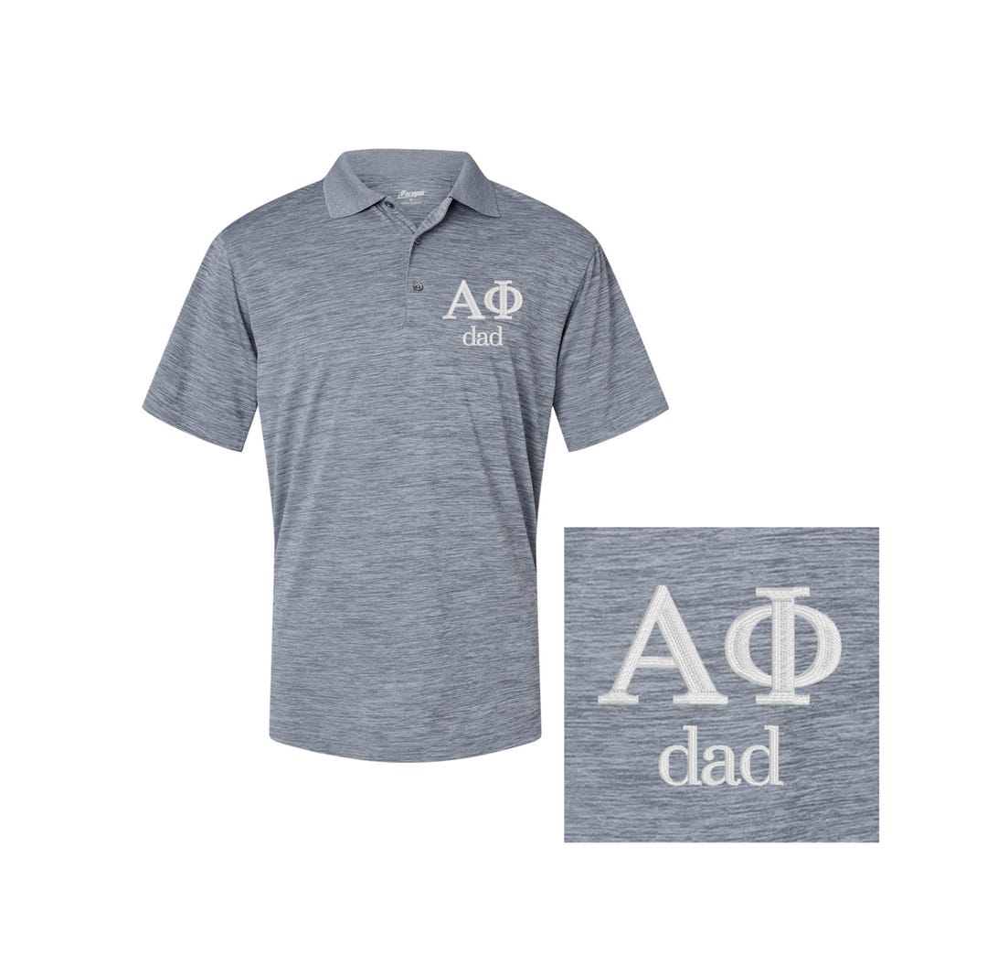 Alpha Phi Dad Golf Shirt - Sorority Dad Shirt - Alpha Phi Dad Polo ...