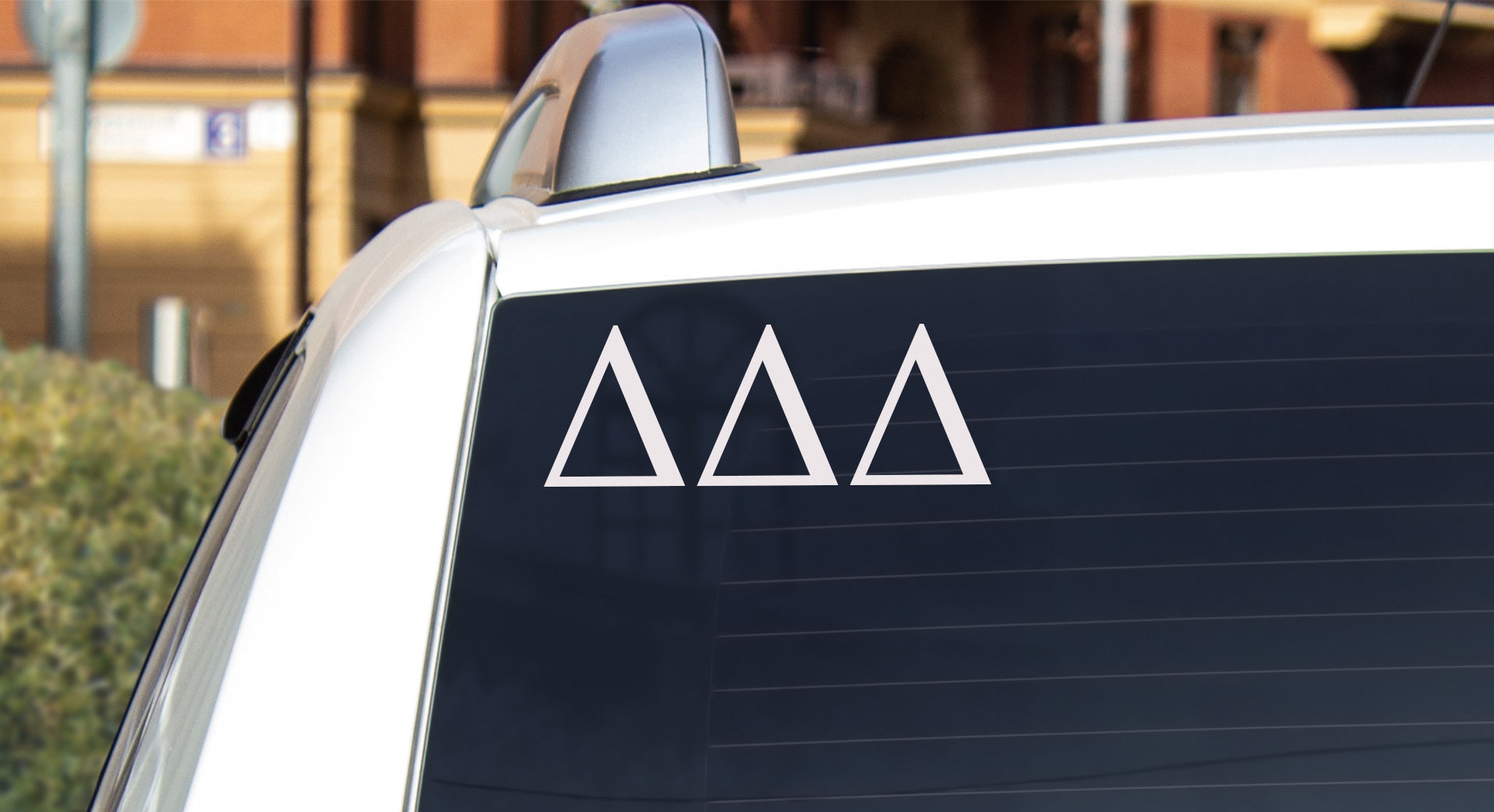 Tri Delta Decal Sorority Car Decal Sorority Decal Greek | Etsy