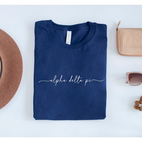 Alpha Delta Pi Shirt - Etsy