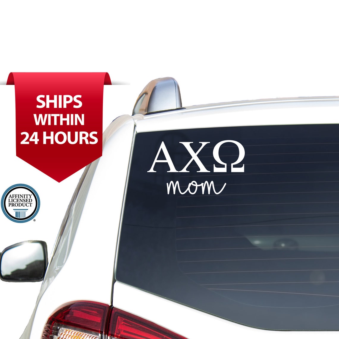 Alpha Chi Omega Mom Sorority Decal Sorority Car Sticker - Etsy