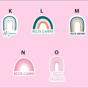 Delta Gamma Stickers DG Stickers Delta Gamma Merch DG Merch Sorority ...